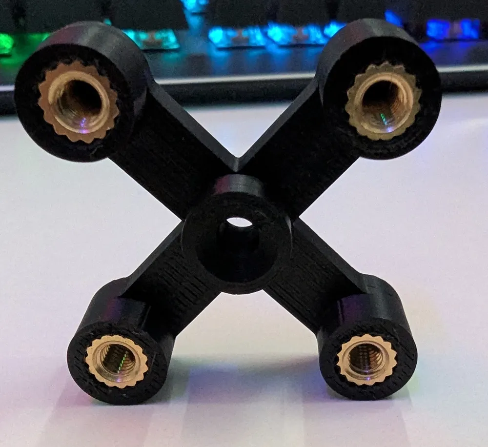 Pegboard Connector Wall Mount 10mm - Free 3D Print Model - MakerWorld