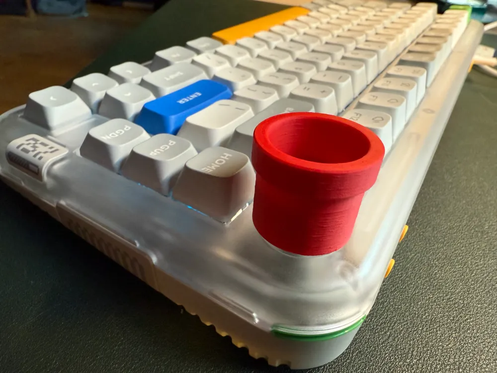 Nuphy Kick 75 keyboard volume knob Mario Pipe Remixed by WouterZ ...