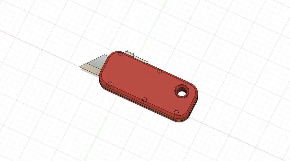 Utility Knife with Quick-Change Mechanism by Ivy & Manu Designs ...