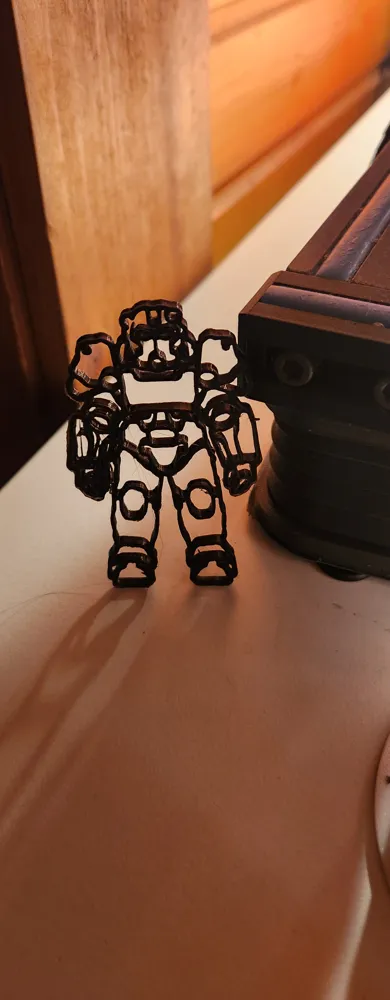 Fallout Power Armor Ruestung Kunst Wand oder Stand – Kostenloses 3D ...