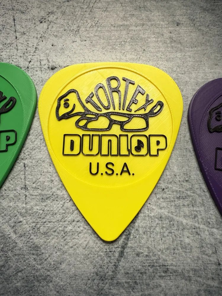 TORTEX GUITAR PICK COASTERS AND HOLDER by CTxDarthQ MakerWorld ...