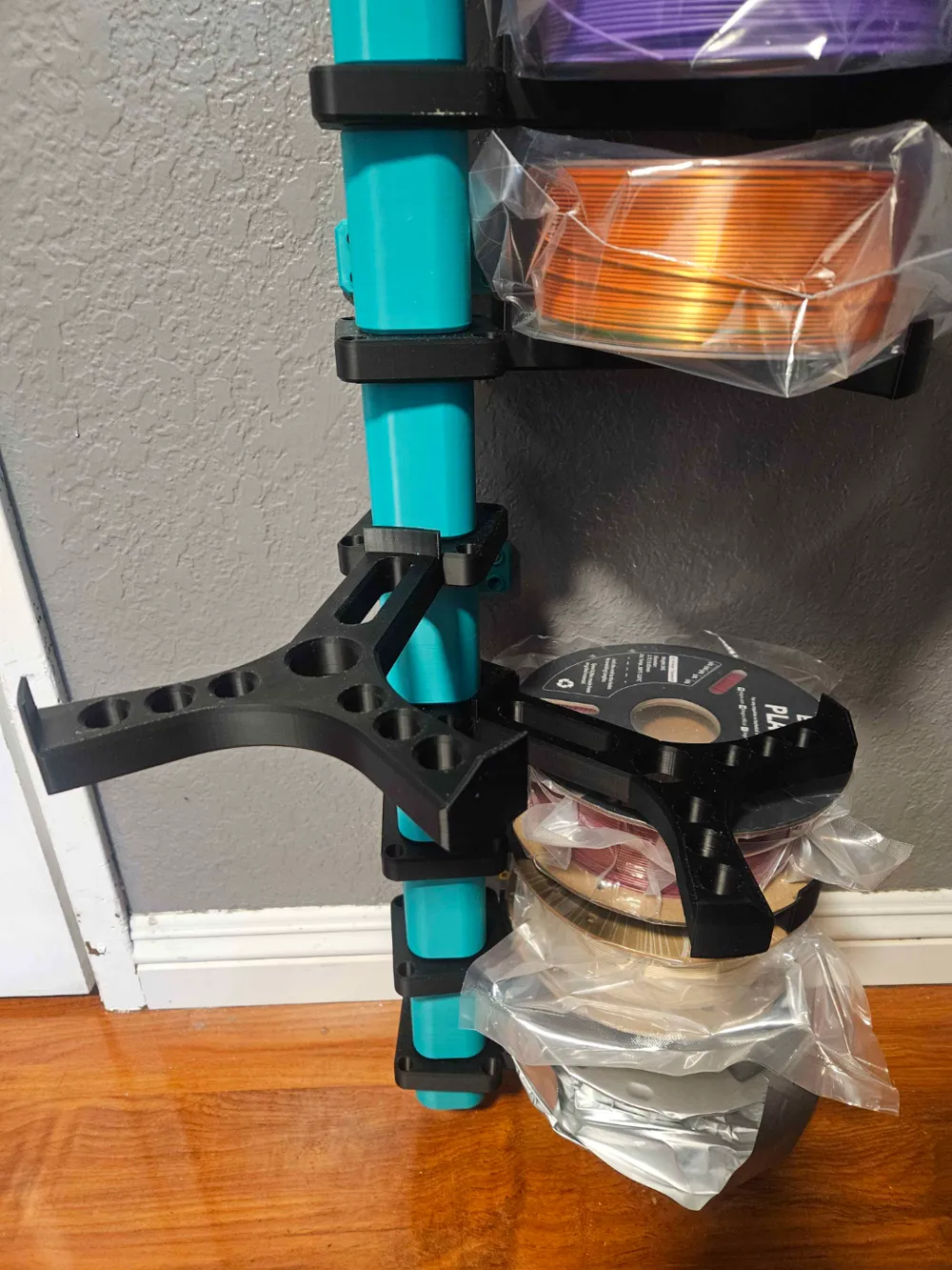Revised SPOOL VUE 2.0 Filament Storage Arm - Free 3D Print Model ...
