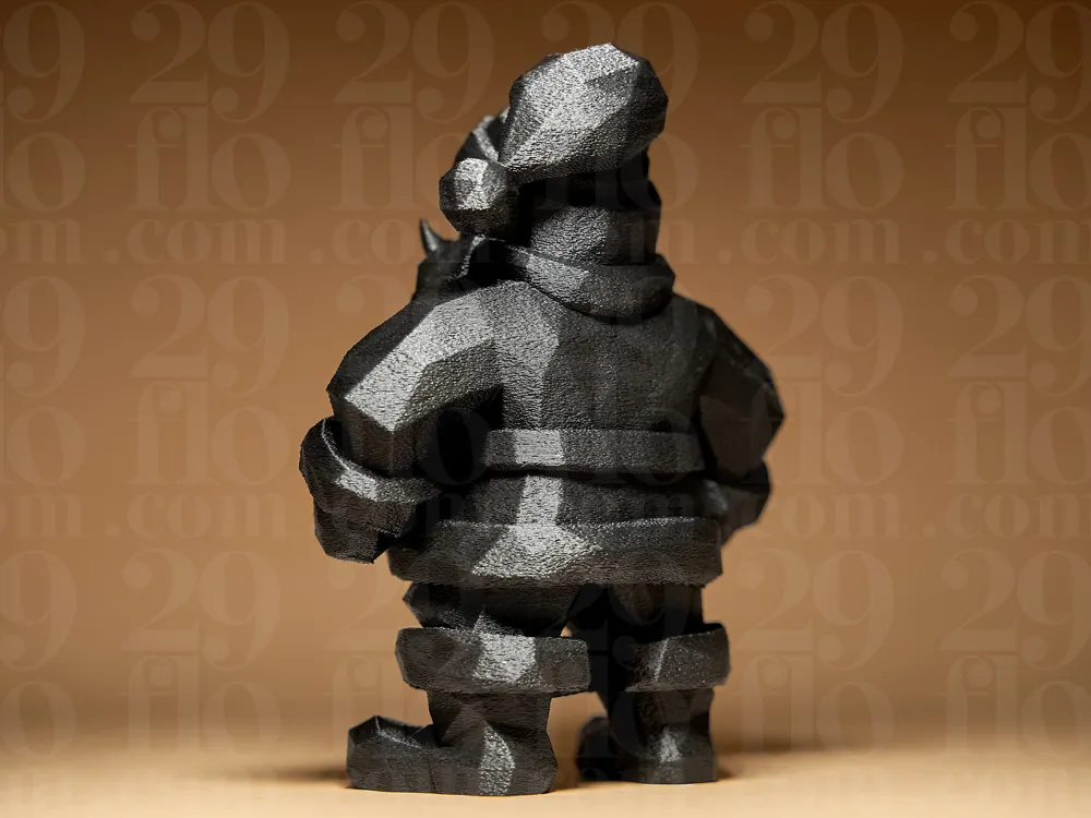 Geometric Santa Claus #1 by 29FLO MakerWorld: Download Free 3D Models