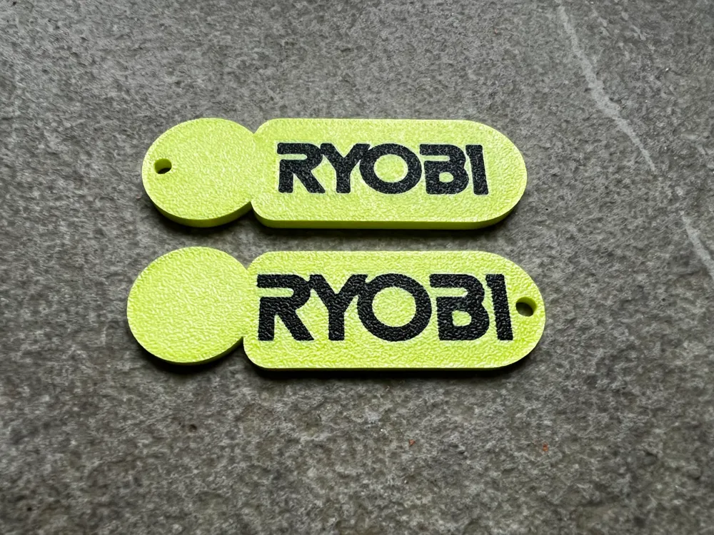 Ryobi Keychain and Shopping Cart Chip by rokop3d - MakerWorld