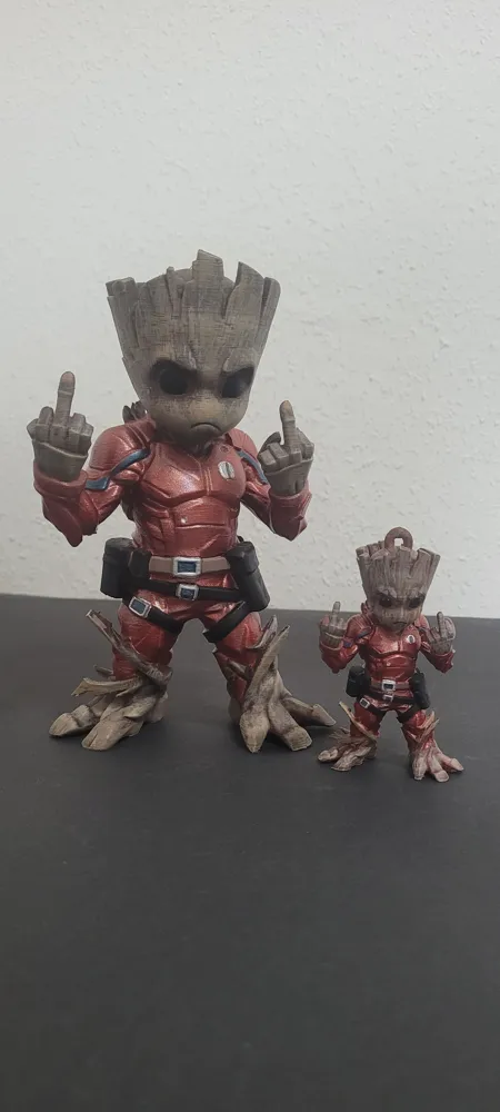 Angry Groot - Free 3D Print Model - MakerWorld