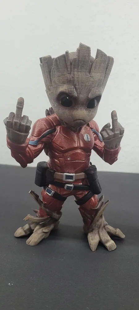 Angry Groot - Free 3D Print Model - MakerWorld