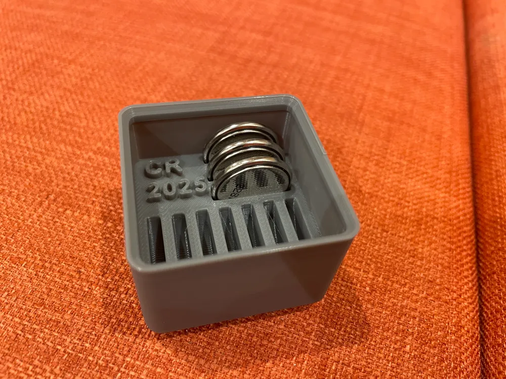 Gridfinity battery holder - stackable by Andrianopolino - MakerWorld