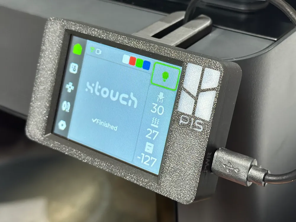 Xtouch - Touchscreen for P1S and P1P with Buttons - Free 3D Print Model ...