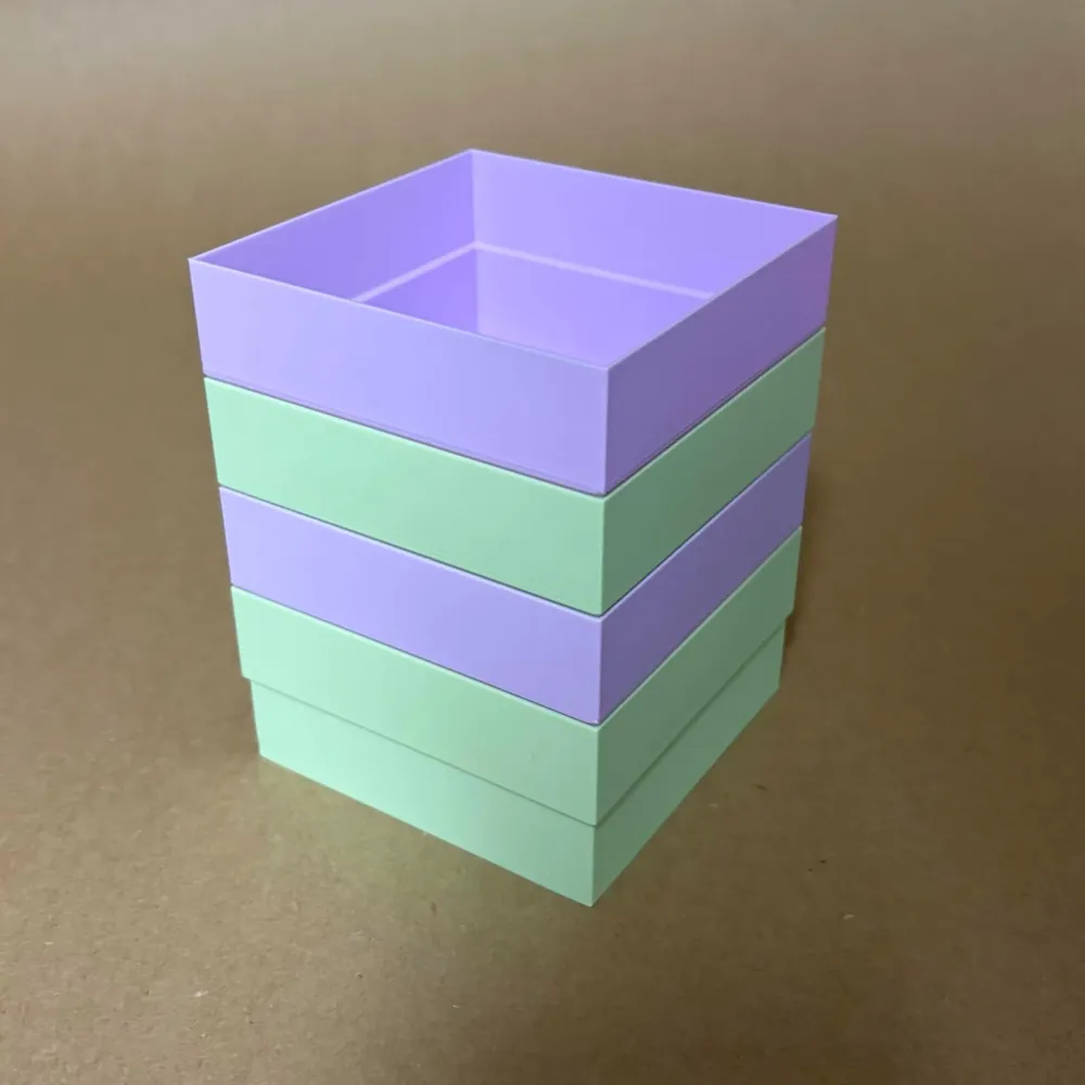Stackable storage box - Free 3D Print Model - MakerWorld