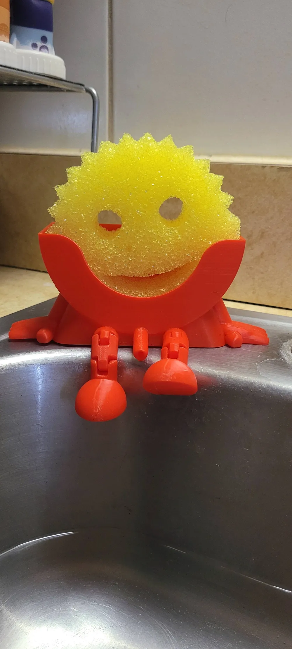 Scrub Daddy Sponge Holder - Free 3D Print Model - MakerWorld