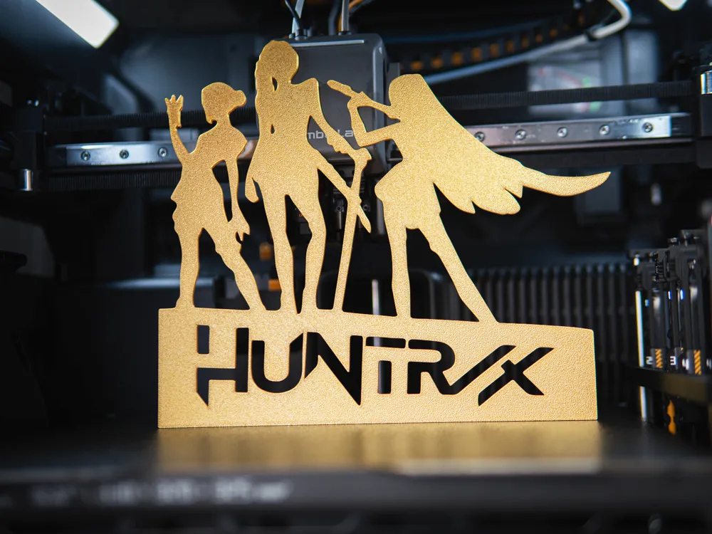 K Pop Demon Hunters Huntrix Wall Art - Free 3D Print Model - MakerWorld