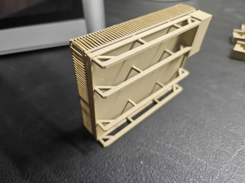 Model Deck with Railings and stairs by oSPARKSo MakerWorld: Download ...