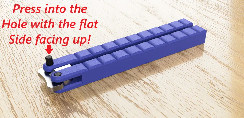 Bladeless Balisong Fidget Toy! kinda Funny Lel by Tekk3D - MakerWorld