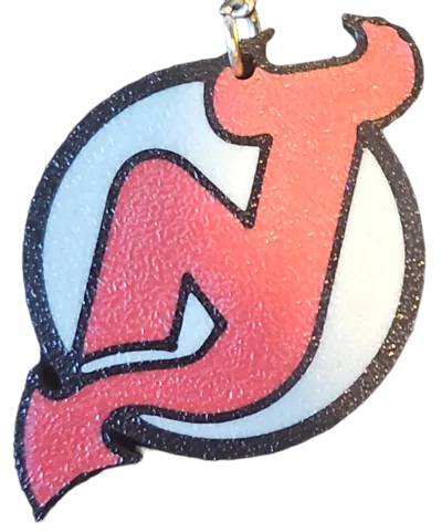 New Jersey Devils Multi-Color Keychain by DaveDesigns3D - MakerWorld