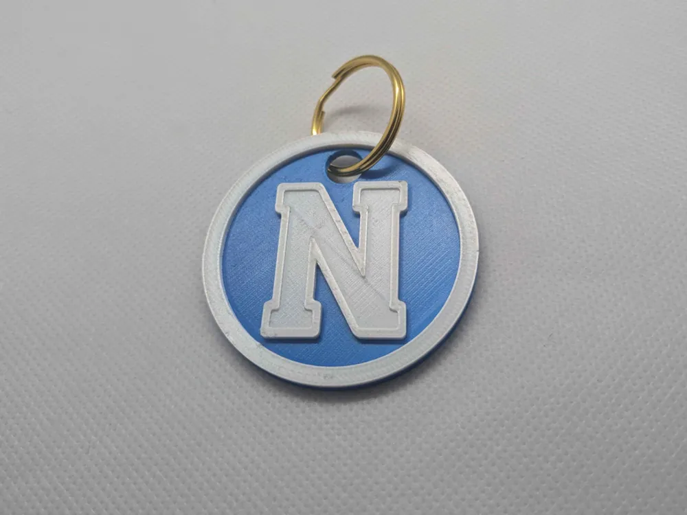 Letter N Key Chain by RDog12 - MakerWorld