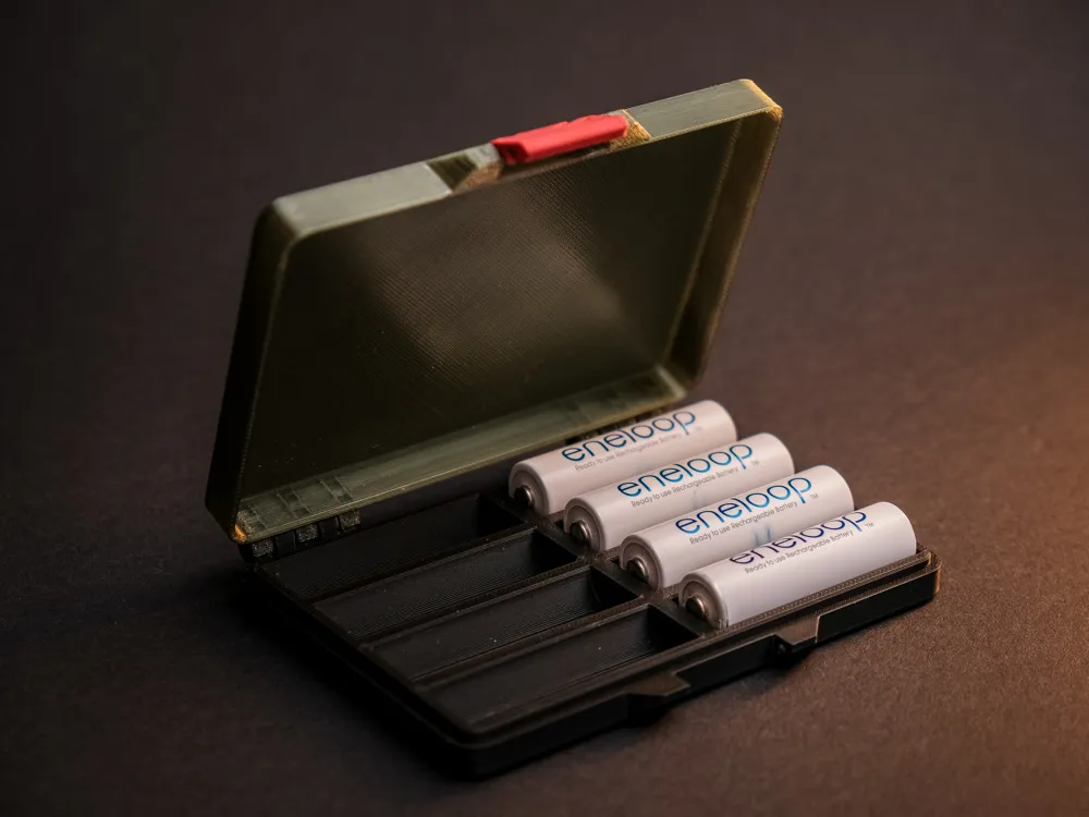Battery Case AA & AAA - Free 3D Print Model - MakerWorld