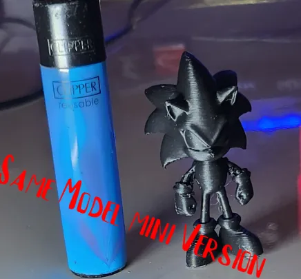 Life-Size Shadow the Hedgehog 3D Model – - Free 3D Print Model - MakerWorld