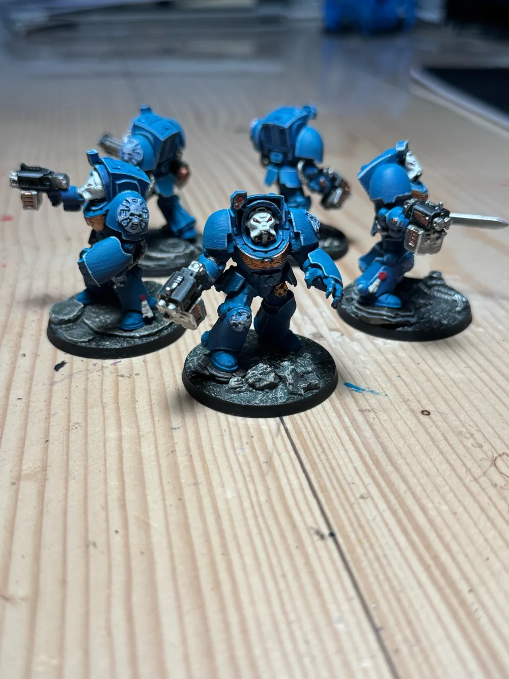 Terminators Space Marines Troops War Hammer 40 k by Gallerus - MakerWorld