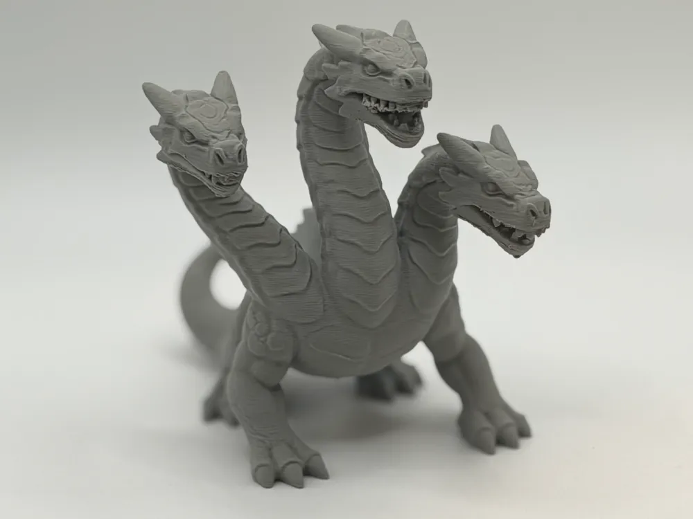 Three-Headed Hydra Dragon by wif1973 MakerWorld: Download Free 3D Models