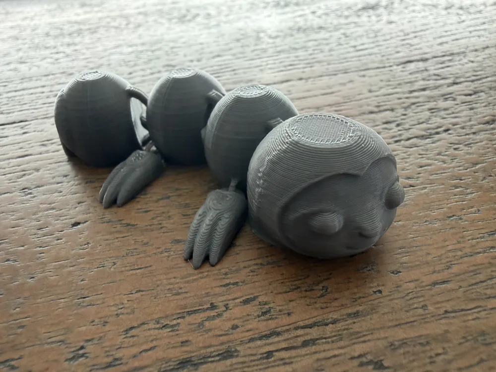 articulated sloth - Free 3D Print Model - MakerWorld