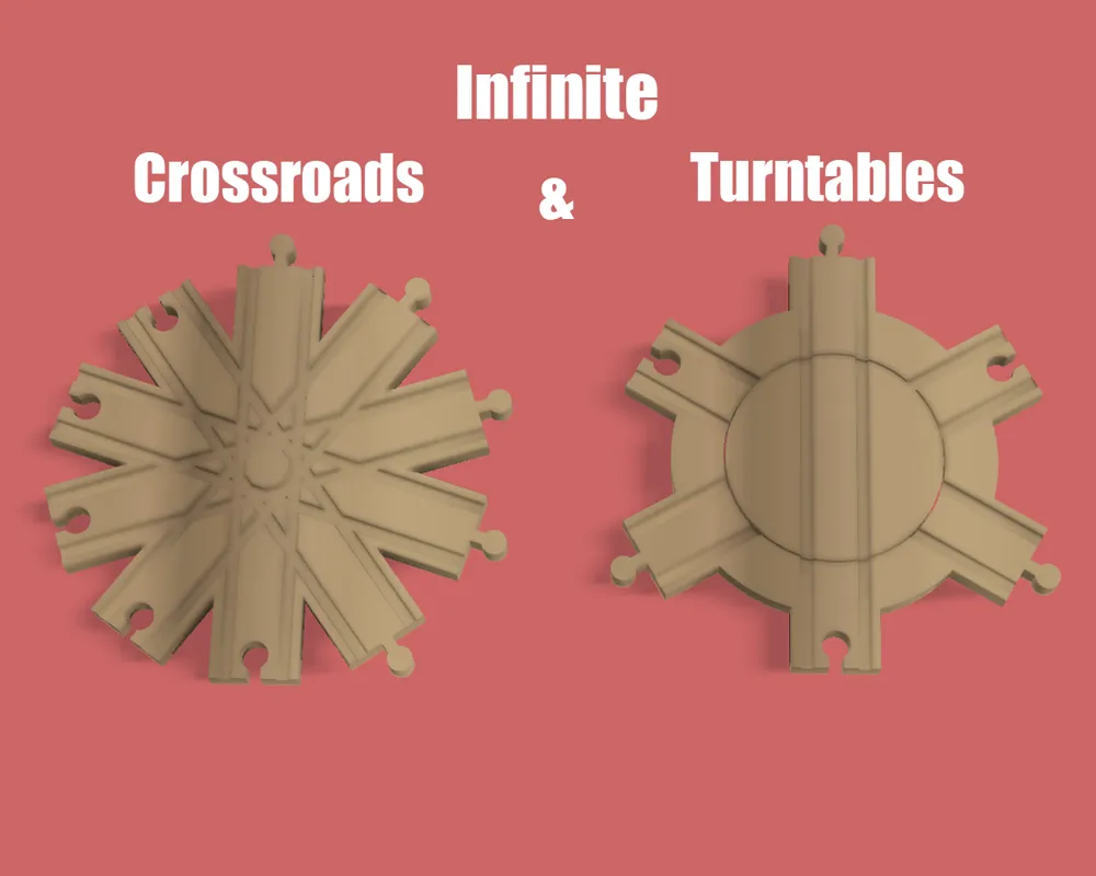 Custom Train Tracks Lillabo & Brio compatible - Free 3D Print Model ...