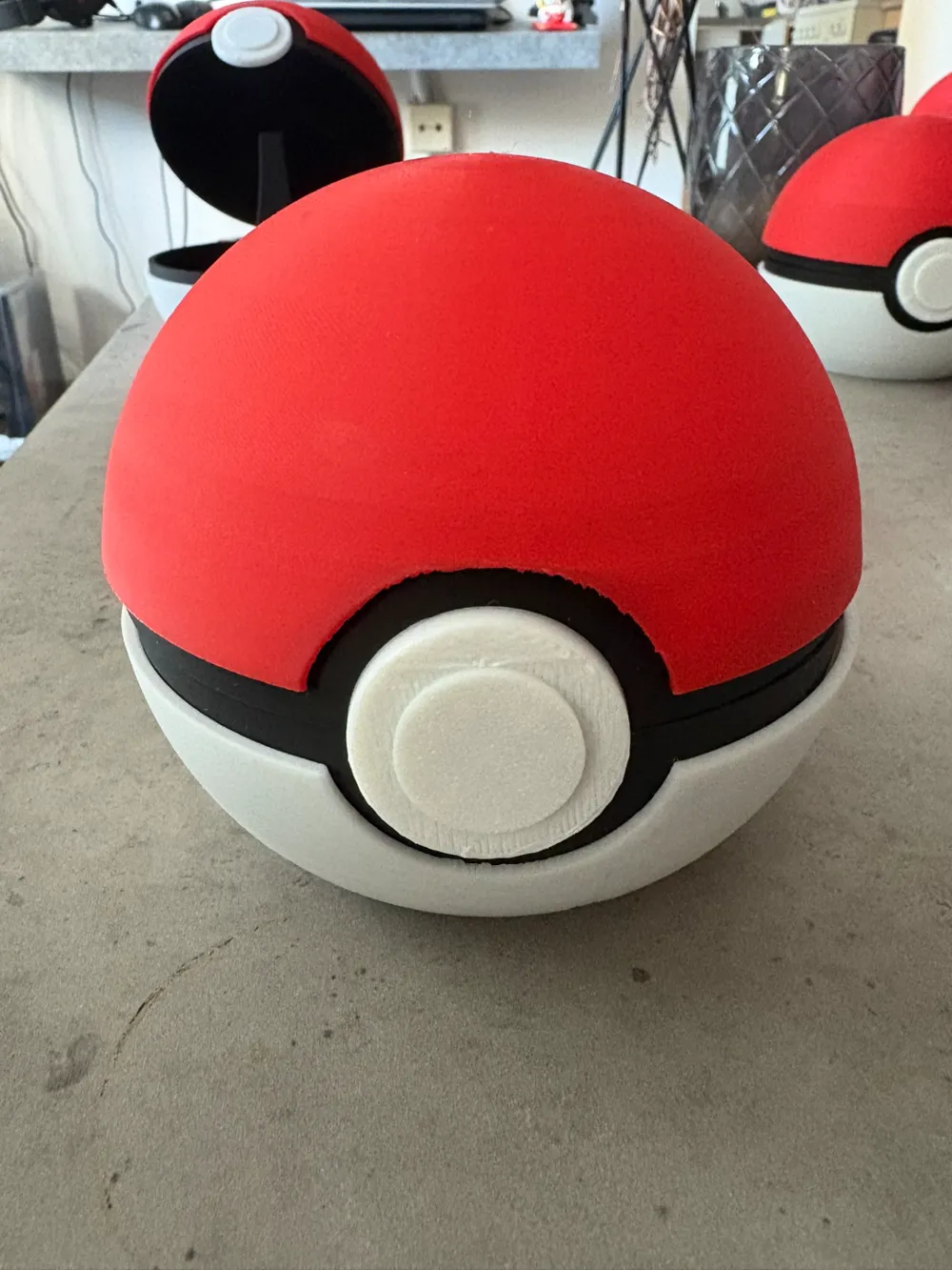 Pokeball Card display stand - Free 3D Print Model - MakerWorld