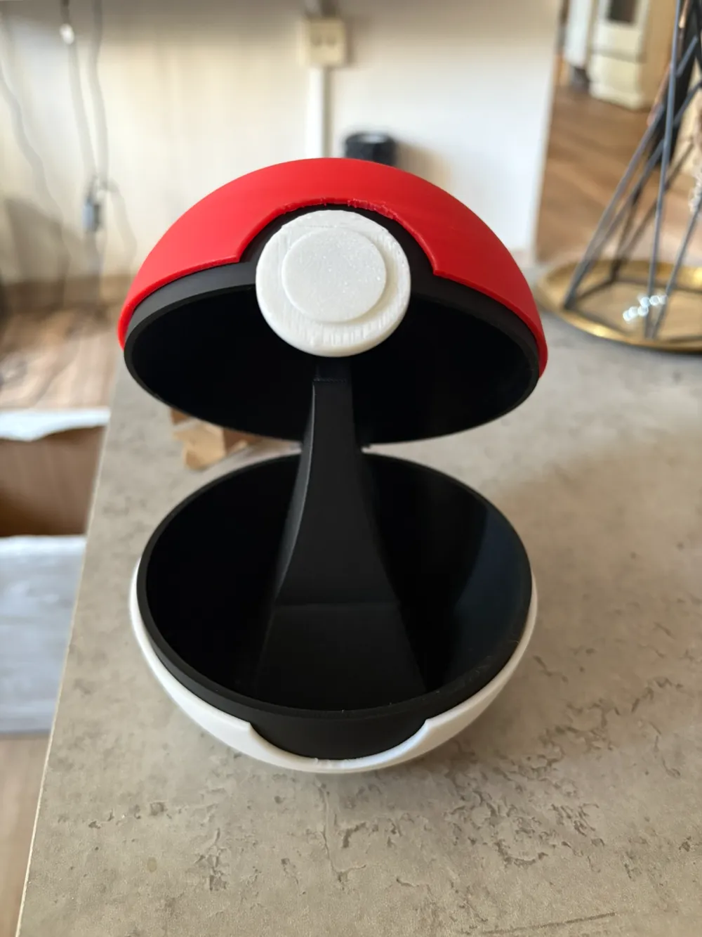 Pokeball Card display stand - Free 3D Print Model - MakerWorld
