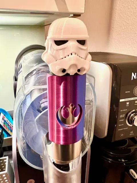 Ninja Slushi Pour Spout Upgrade Stormtrooper - Free 3D Print Model ...