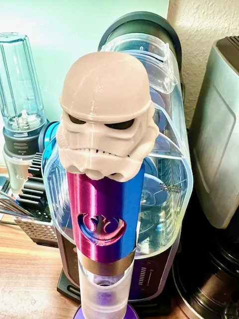 Ninja Slushi Pour Spout Upgrade Stormtrooper - Free 3D Print Model ...