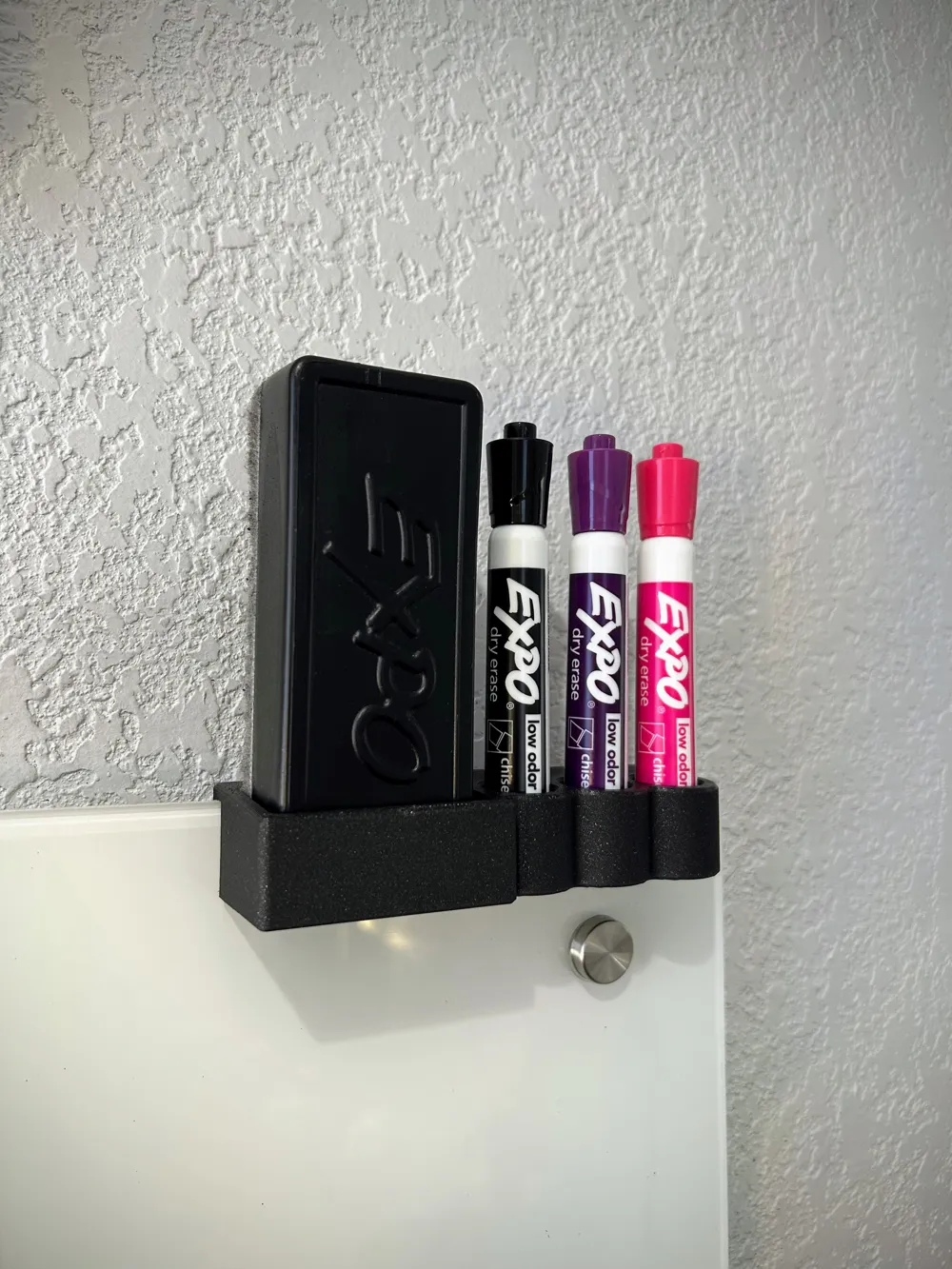 Dry Erase Board Marker and Eraser Holder - Free 3D Print Model - MakerWorld