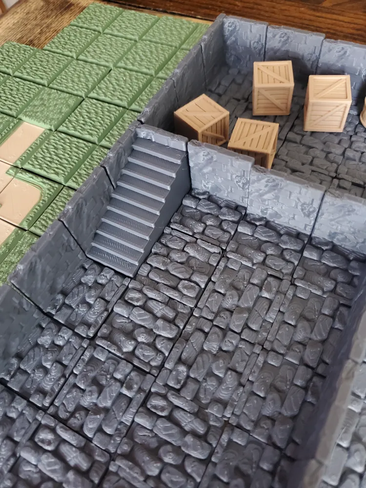 Stone Staircase for DnD Modular Map Maker - Free 3D Print Model ...