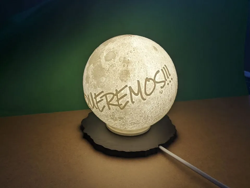Base moon lithophane by GR3D - MakerWorld