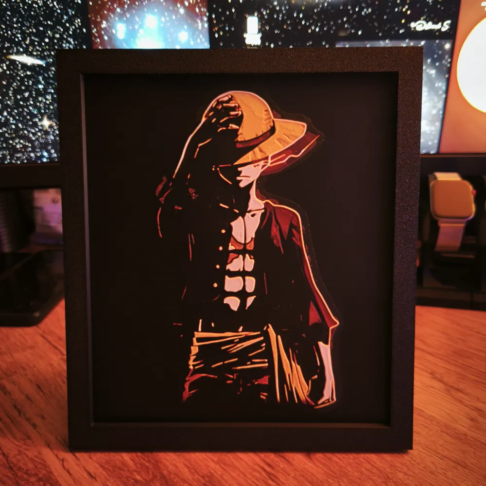 Frame for my Hueforge One Piece by StefBull85 - MakerWorld