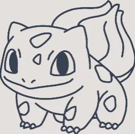 Doodle Disc 67 Bulbasaur - Free 3D Print Model - MakerWorld