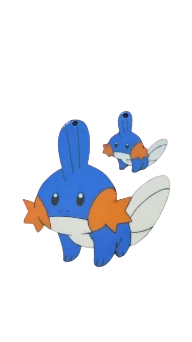 Mudkip Keychain/ Wall Art by GhostyGang - MakerWorld
