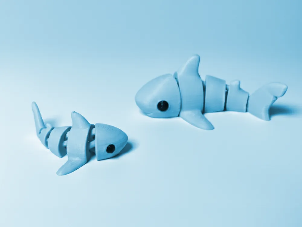 SHARK MINI FLEXI - Free 3D Print Model - MakerWorld