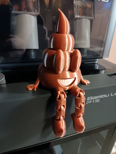 Articulated Poop Buddy by AmishAtlas Designs MakerWorld: Download Free ...