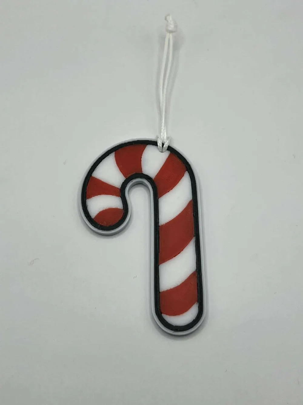 Candy Cane Keychain and Ornament by Messy Productions - MakerWorld