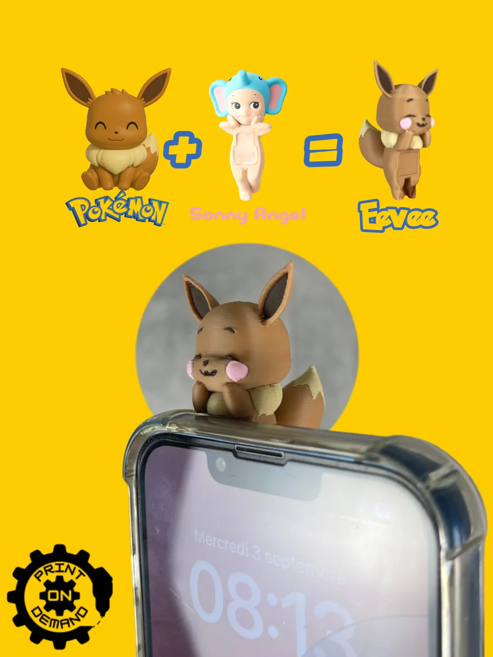 Sonny Angel Style – Figurine Kawaii Pokémon Eevee - Free 3D Print Model ...