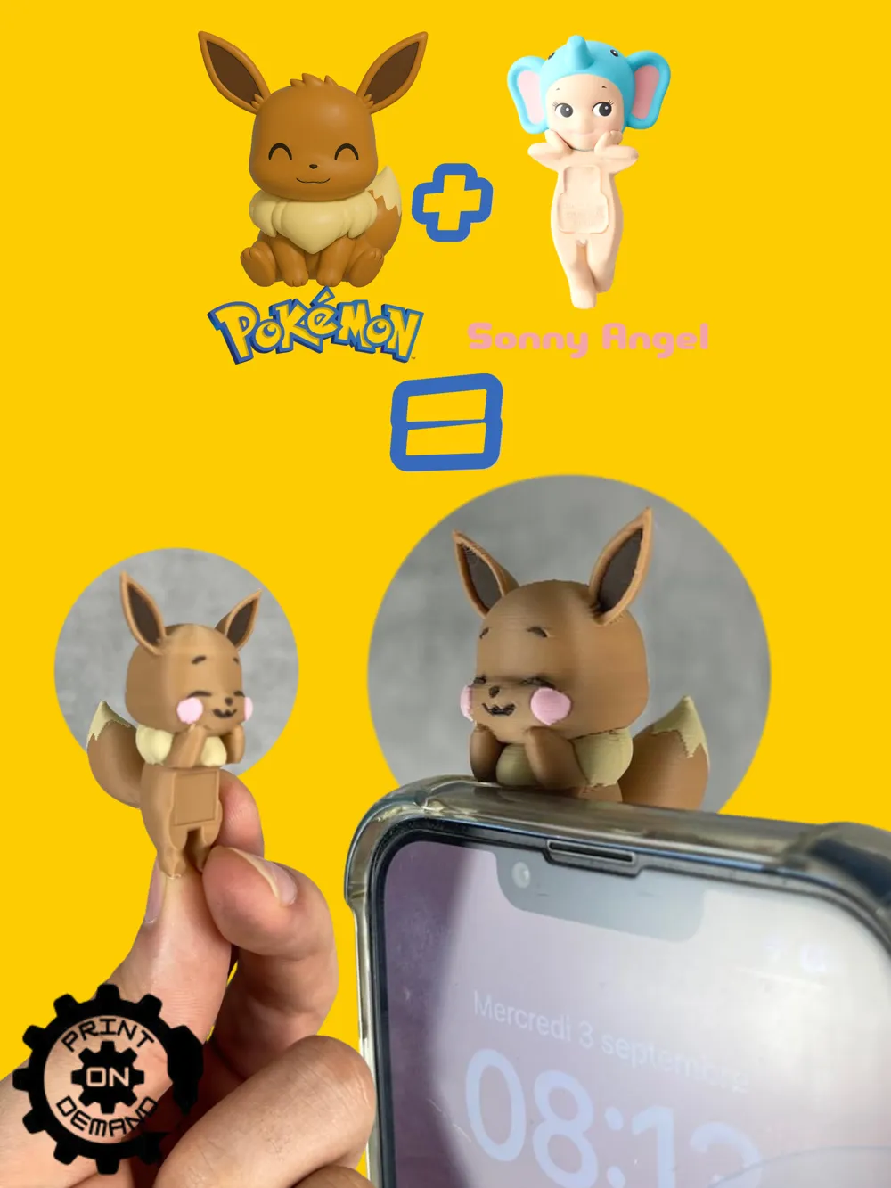 Sonny Angel Style – Figurine Kawaii Pokémon Eevee - Free 3D Print Model ...