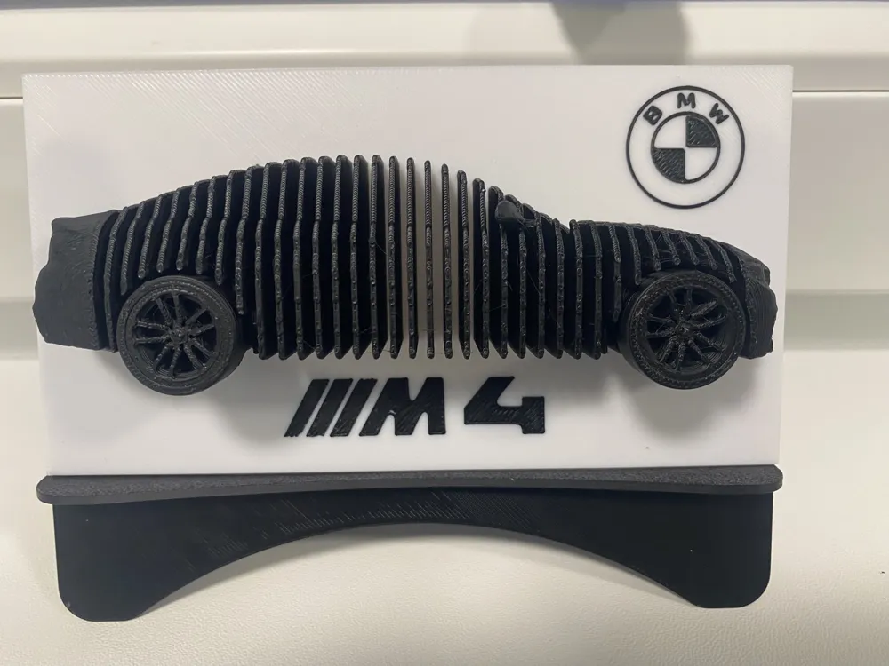 BMW M4 F82 Layered Model - Free 3D Print Model - MakerWorld