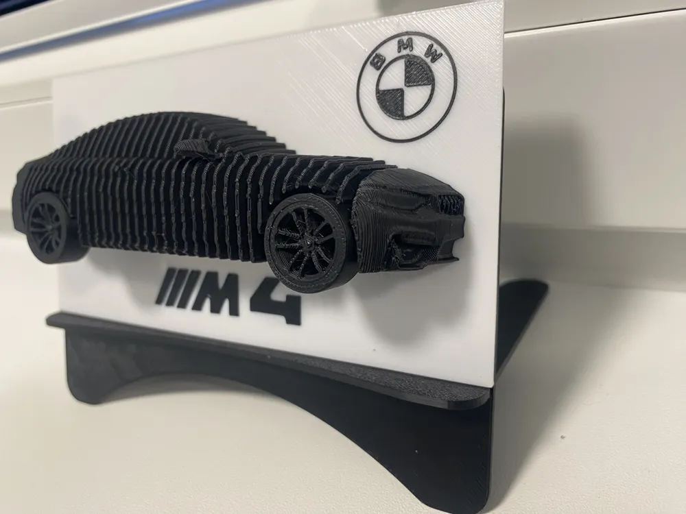 BMW M4 F82 Layered Model - Free 3D Print Model - MakerWorld