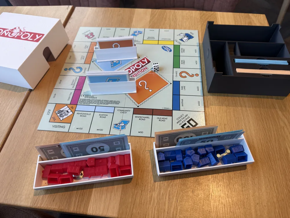 Compact Travel Box for Monopoly Rivals (2-Player) - Free 3D Print Model ...