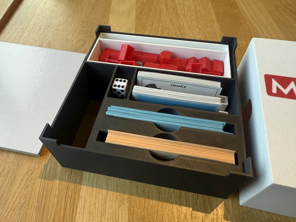 Compact Travel Box for Monopoly Rivals (2-Player) - Free 3D Print Model ...