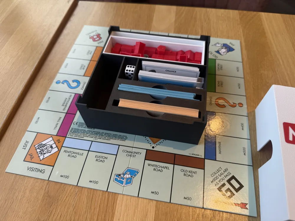 Compact Travel Box for Monopoly Rivals (2-Player) - Free 3D Print Model ...