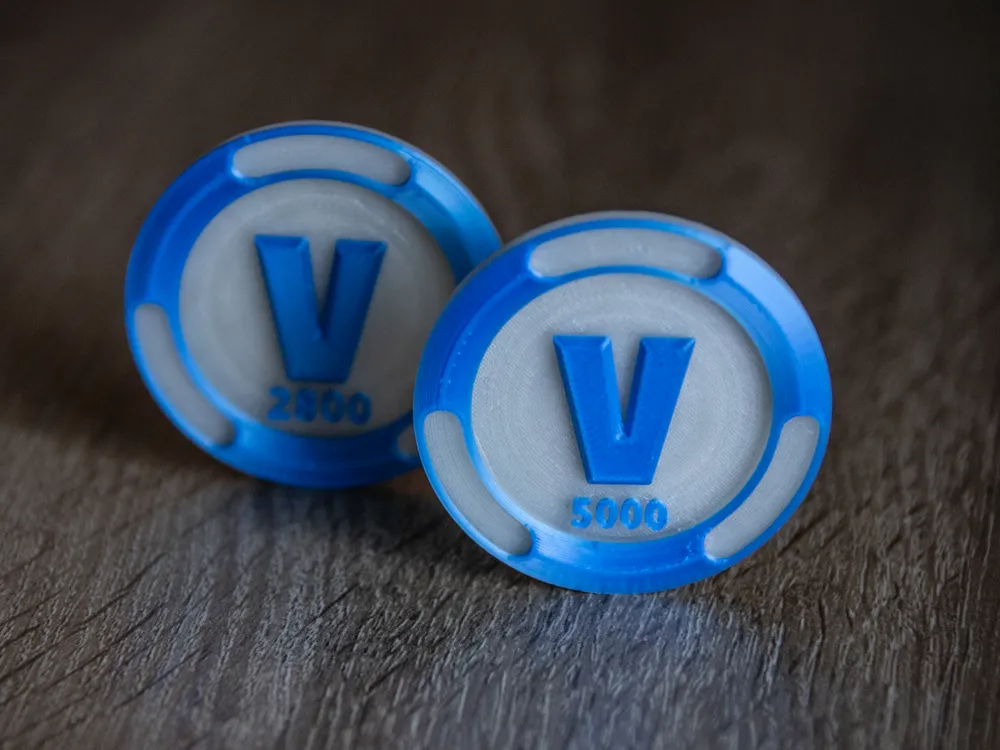 V-Bucks by KalasbergMakerWorld: Download Free 3D Models