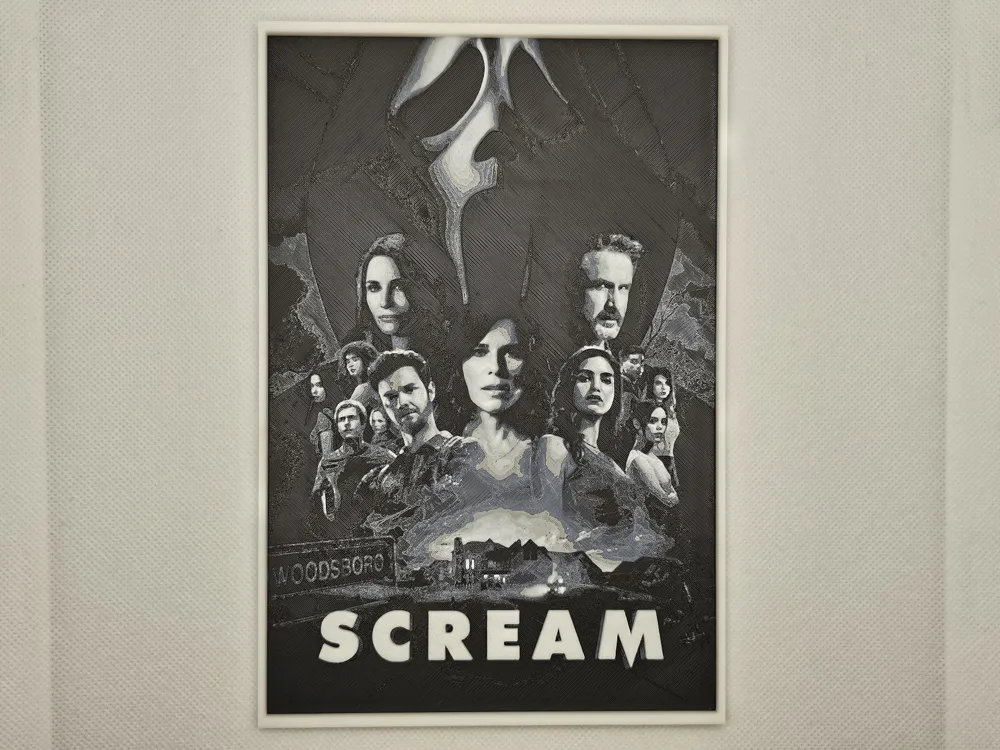 Scream 5 (2022) - Movie Poster by Print Sleep Repeat - MakerWorld