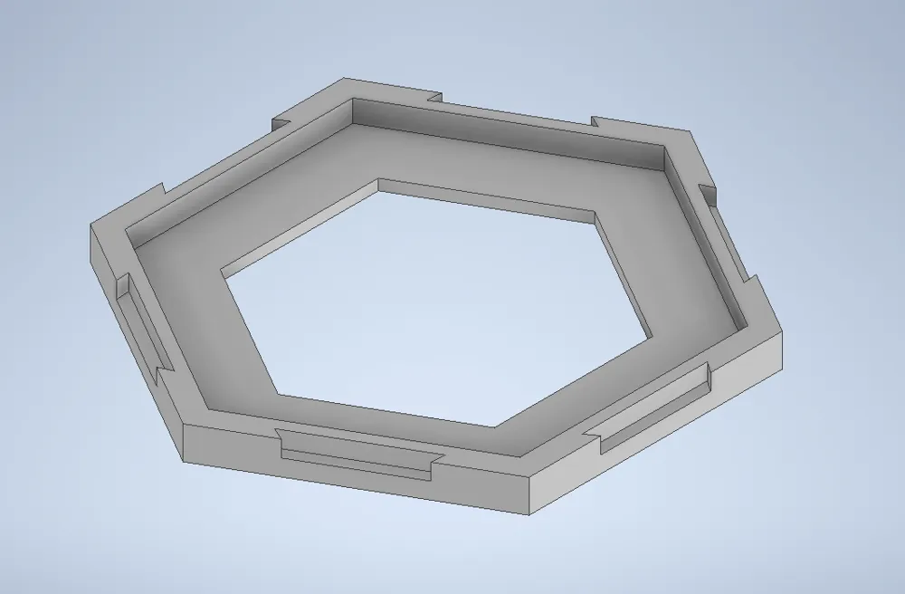 Hex storage 1 Tile by WesvR13 - MakerWorld