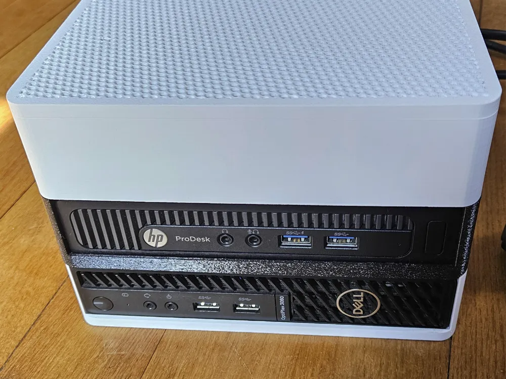 MicroStack Rack – Modular Rack for HP EliteDesk by zwindler & melyemelo ...