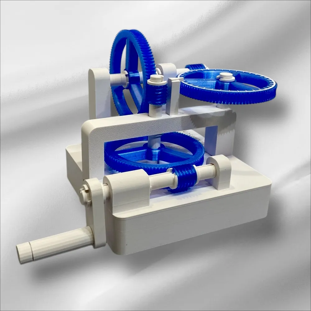 1 Million to 1 Reduction Gear - Free 3D Print Model - MakerWorld